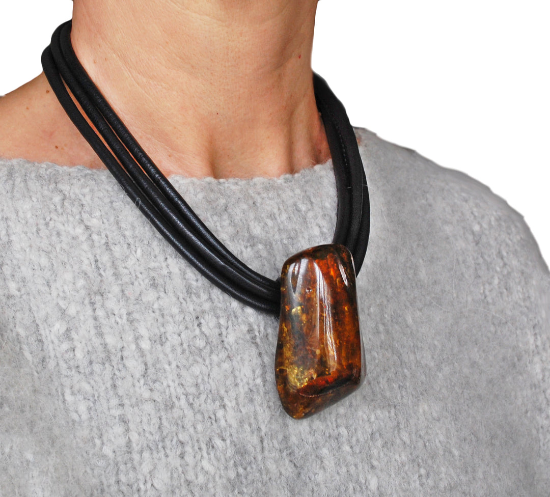 Black amber jewelry store